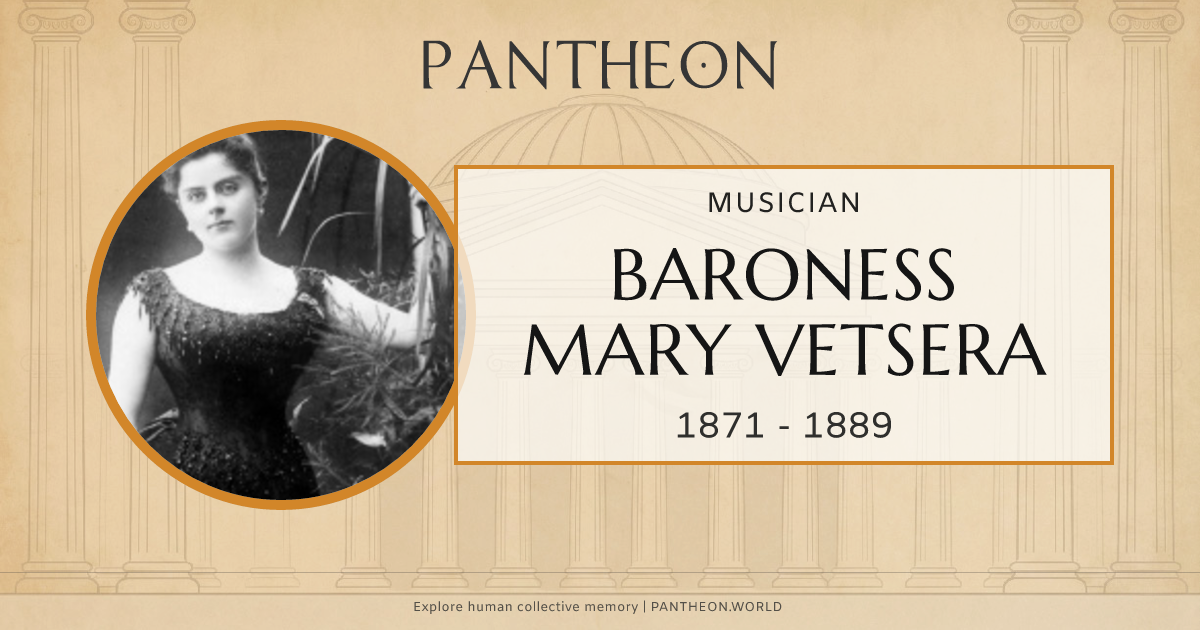 Baroness Mary Vetsera Biography | Pantheon