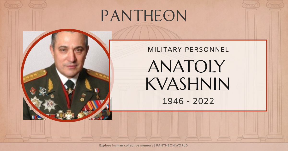 Anatoly Kvashnin Biography | Pantheon