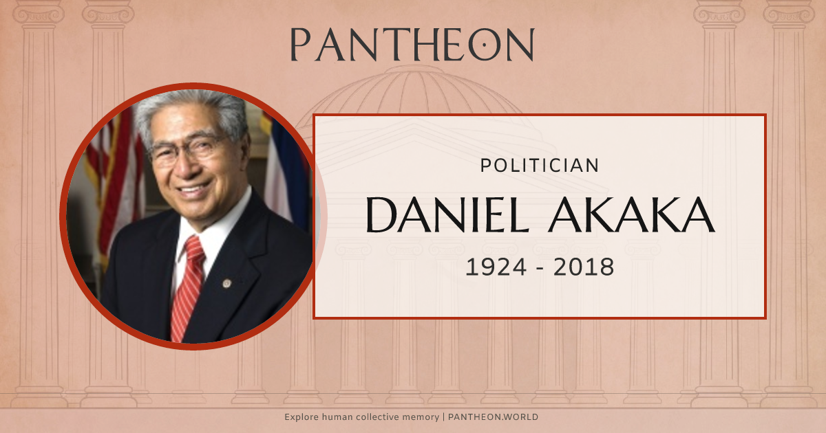 Daniel Akaka Biography | Pantheon
