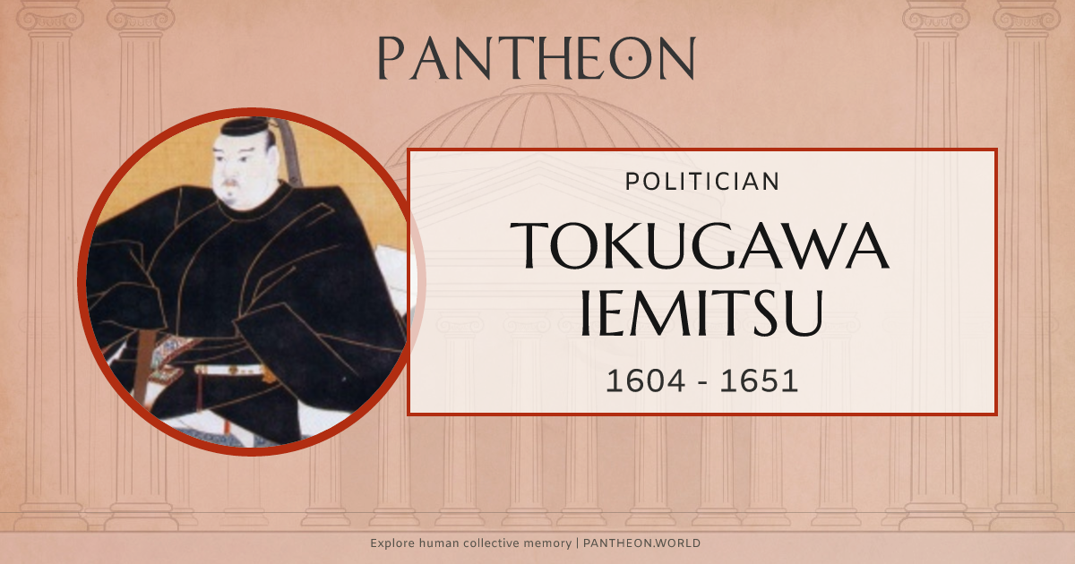 Tokugawa Iemitsu Biography | Pantheon