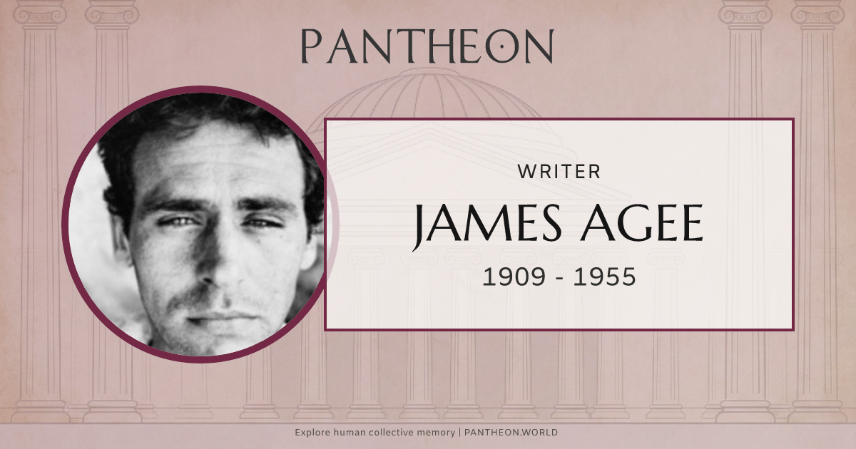 James Agee Biography | Pantheon