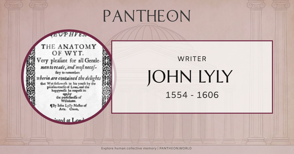John Lyly Biography | Pantheon