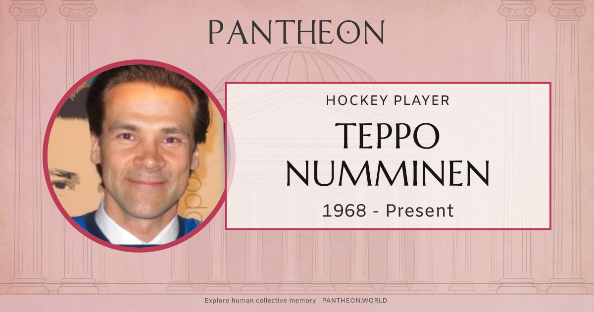 Teppo Numminen Biography | Pantheon