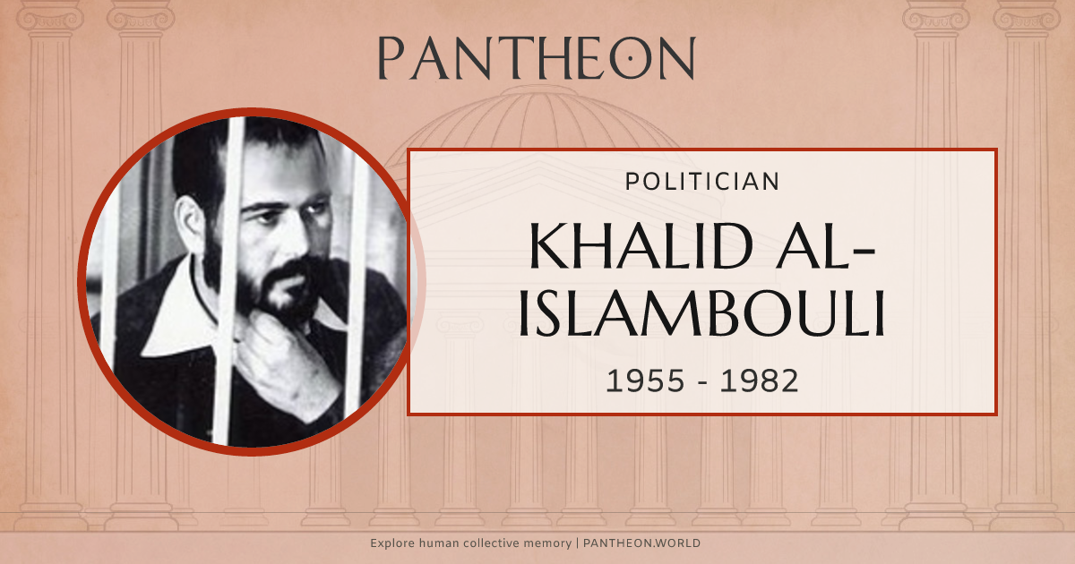 Khalid al-Islambouli Biography | Pantheon