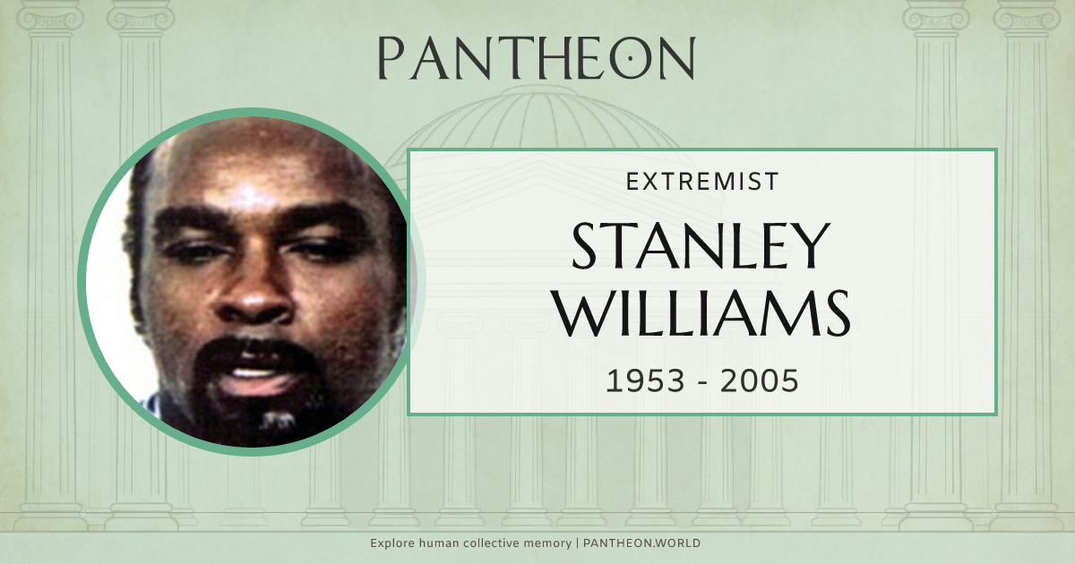 Stanley Williams Biography | Pantheon