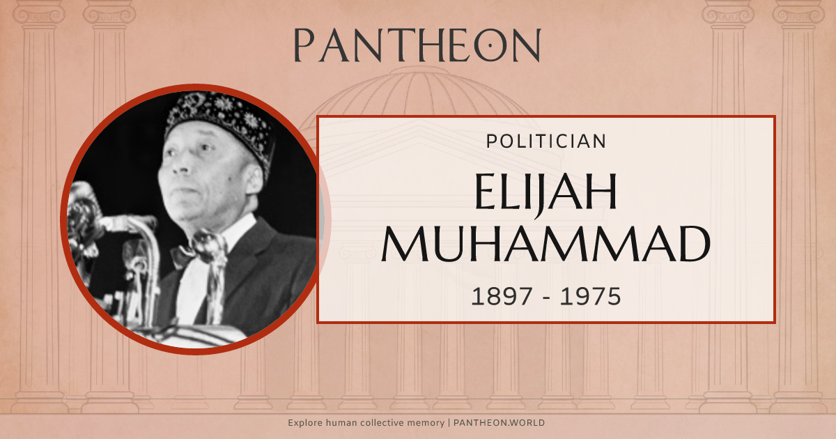 Elijah Muhammad Biography | Pantheon