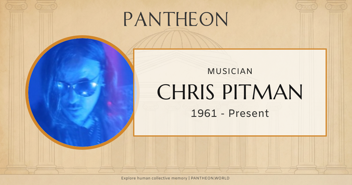 Chris Pitman Biography | Pantheon