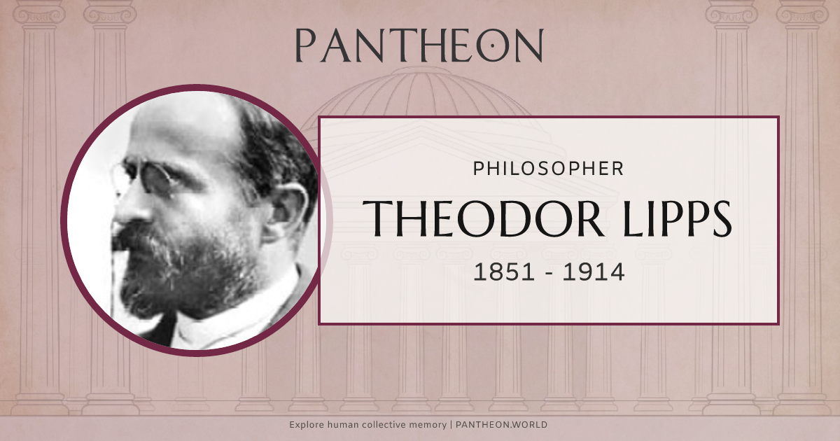 Theodor Lipps Biography | Pantheon