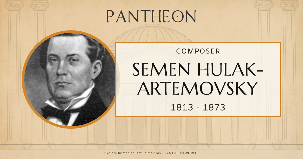 Semen Hulak-Artemovsky Biography | Pantheon