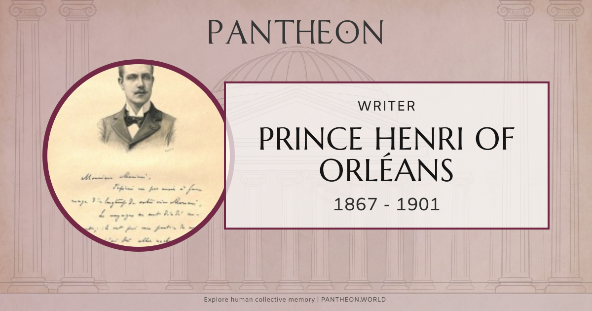 Prince Henri of Orléans Biography | Pantheon