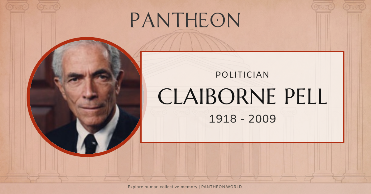 Claiborne Pell Biography | Pantheon