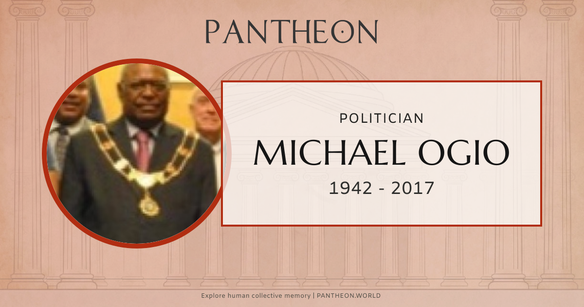 Michael Ogio Biography | Pantheon