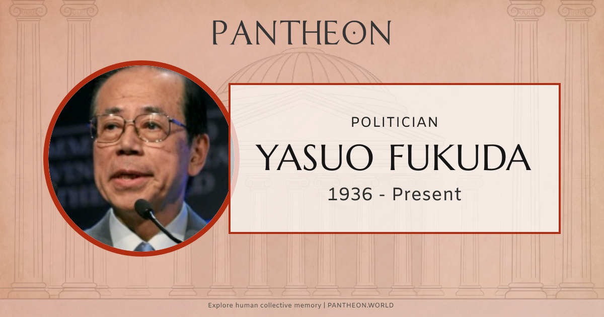 Yasuo Fukuda Biography | Pantheon