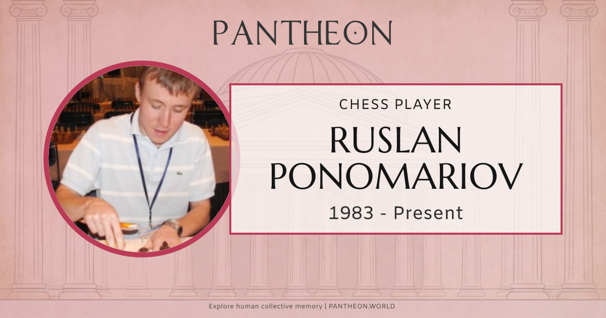Ruslan Ponomariov Biography | Pantheon