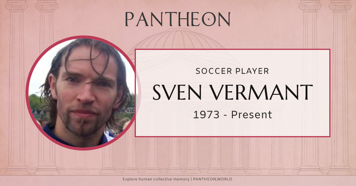 Sven Vermant Biography | Pantheon