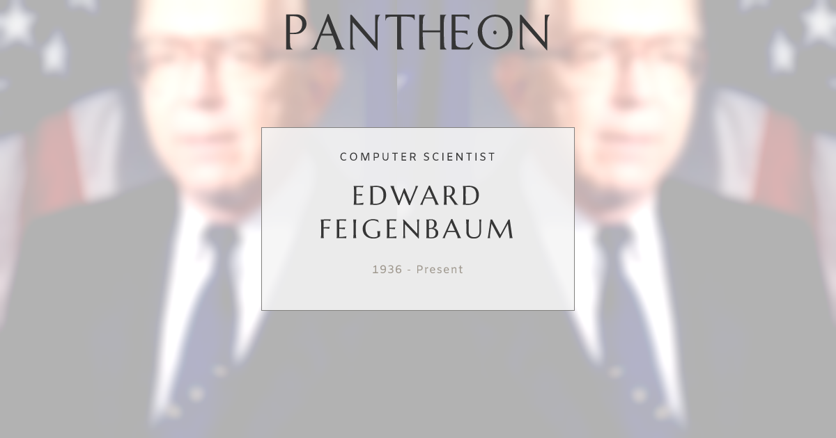 Edward Feigenbaum Biography | Pantheon