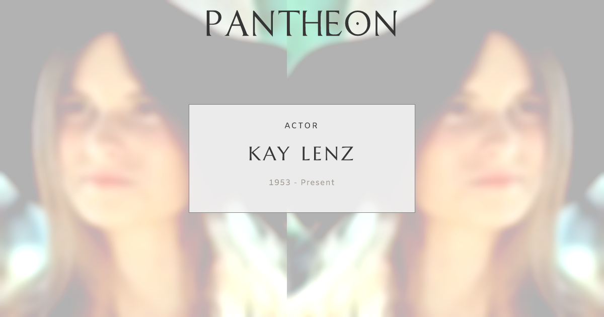 Kay Lenz Biography | Pantheon