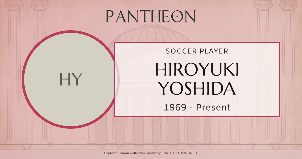 Hiroyuki Yoshida Biography | Pantheon