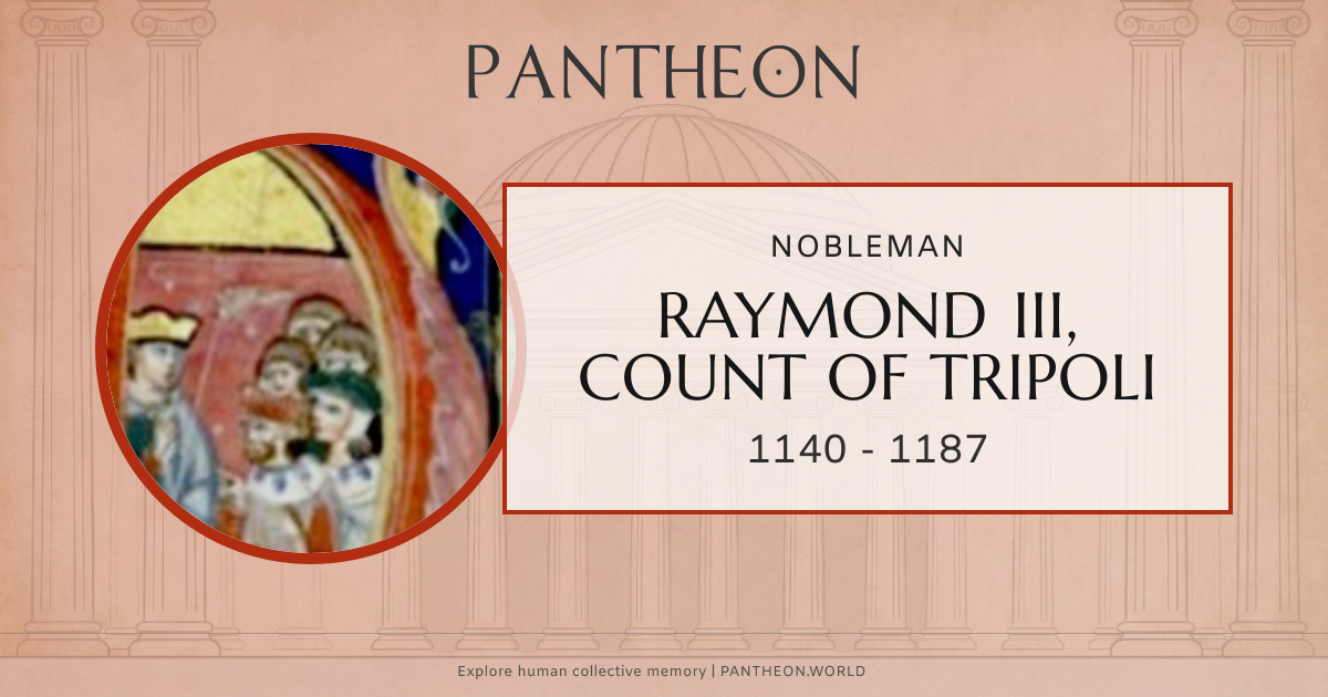 Raymond III, Count of Tripoli Biography | Pantheon