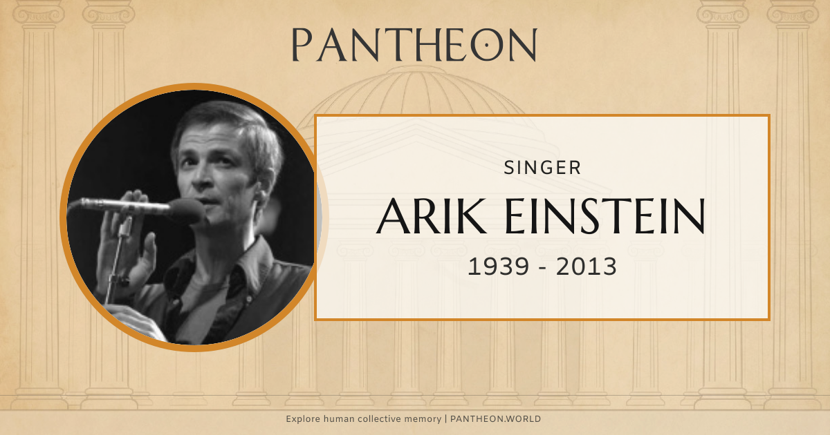 Arik Einstein Biography | Pantheon