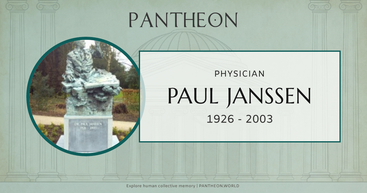 Paul Janssen Biography | Pantheon