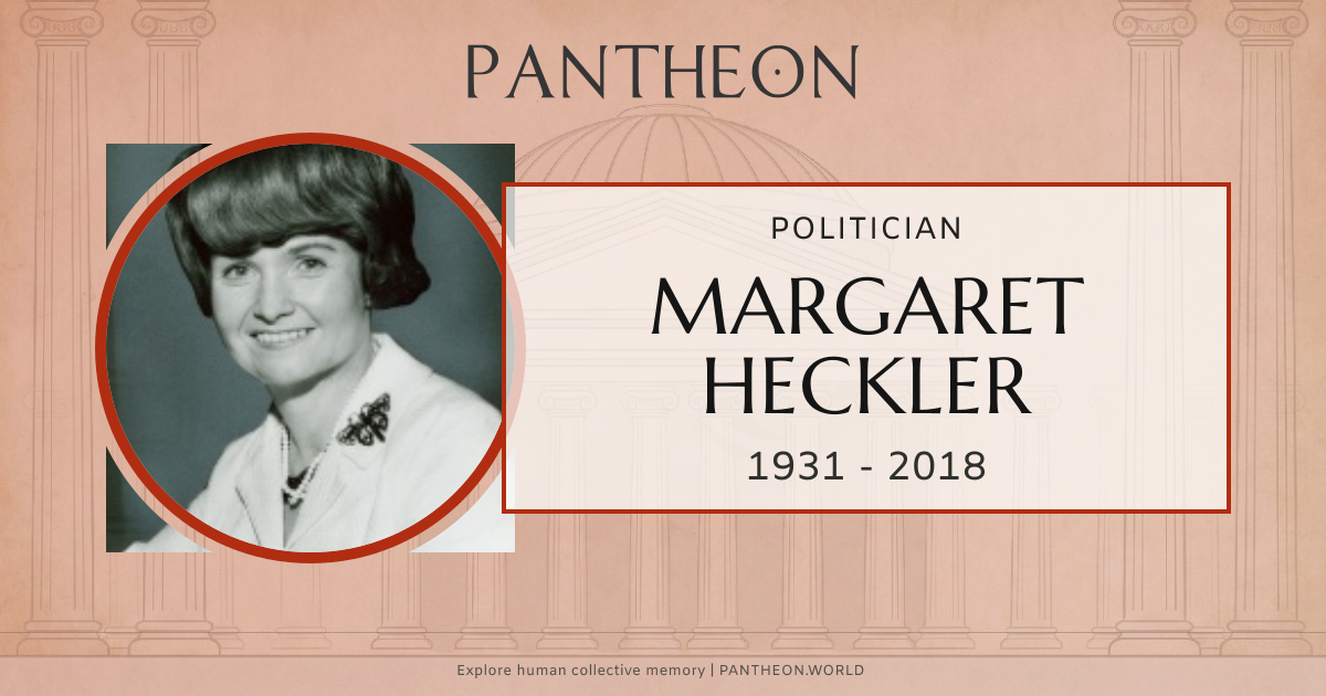 Margaret Heckler Biography | Pantheon