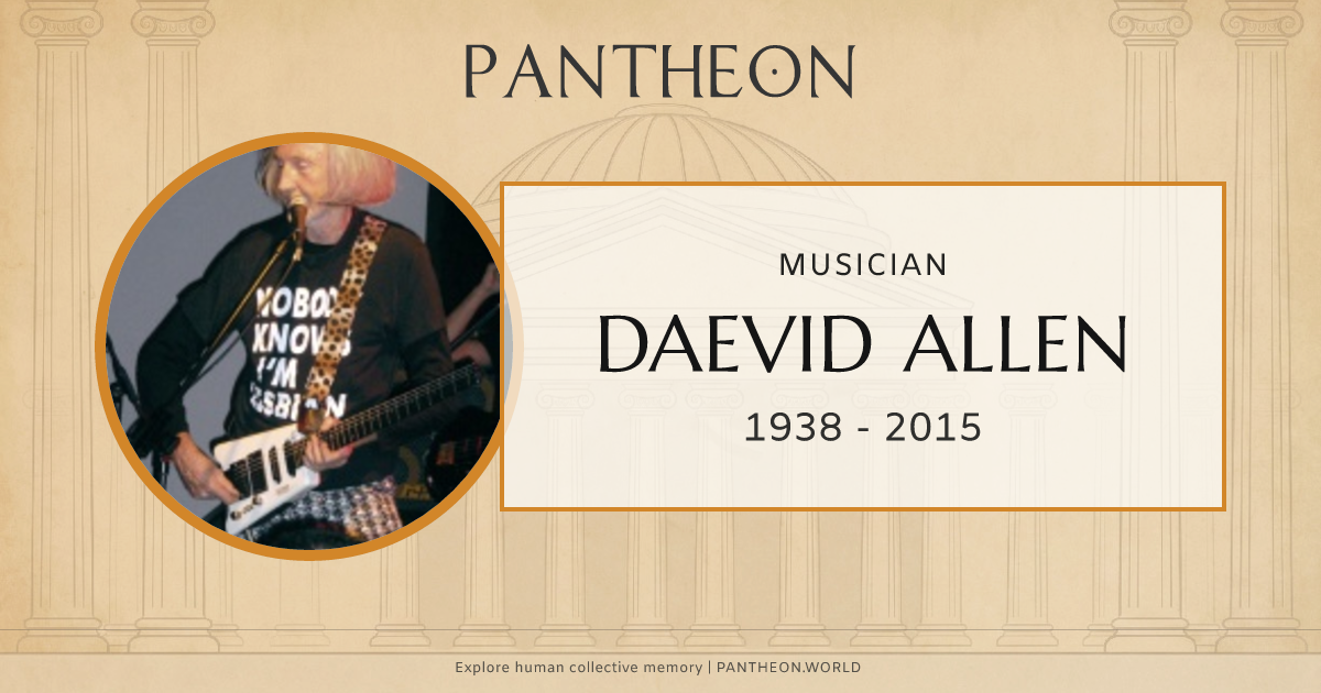 Daevid Allen Biography | Pantheon