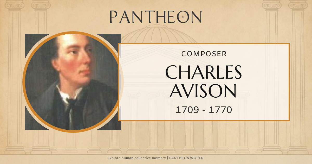 Charles Avison Biography | Pantheon