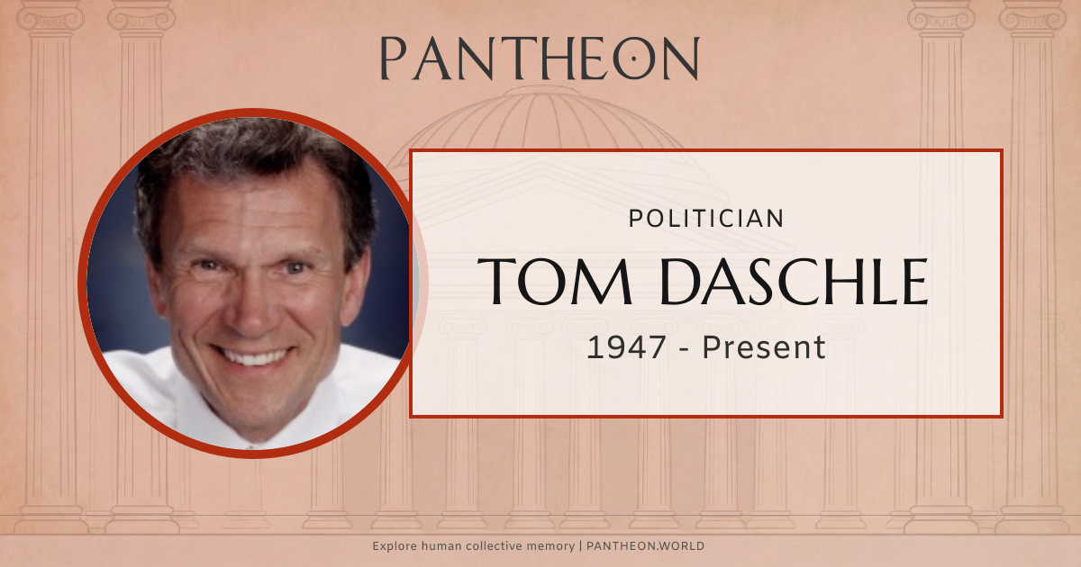Tom Daschle Biography | Pantheon