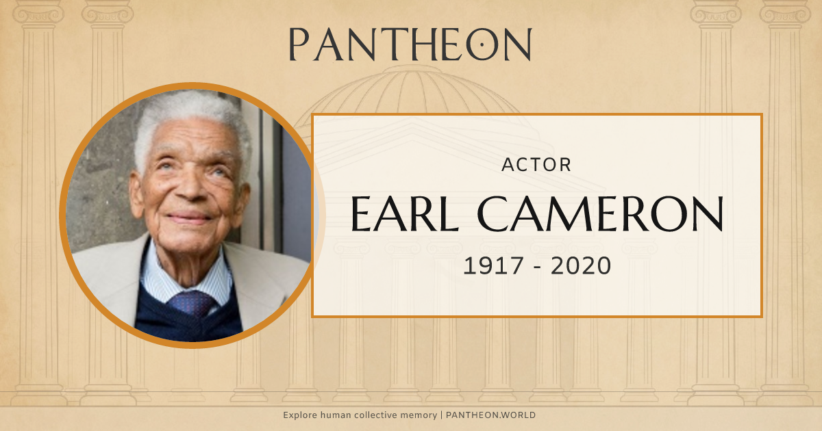 Earl Cameron Biography | Pantheon