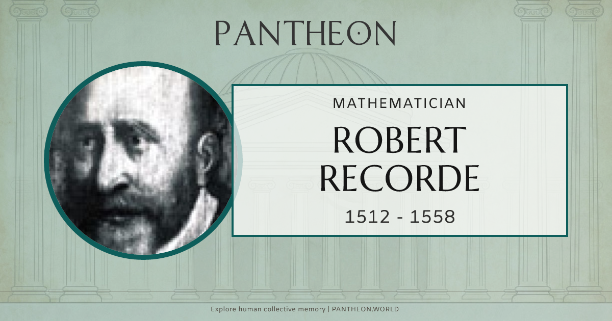 Robert Recorde Biography | Pantheon