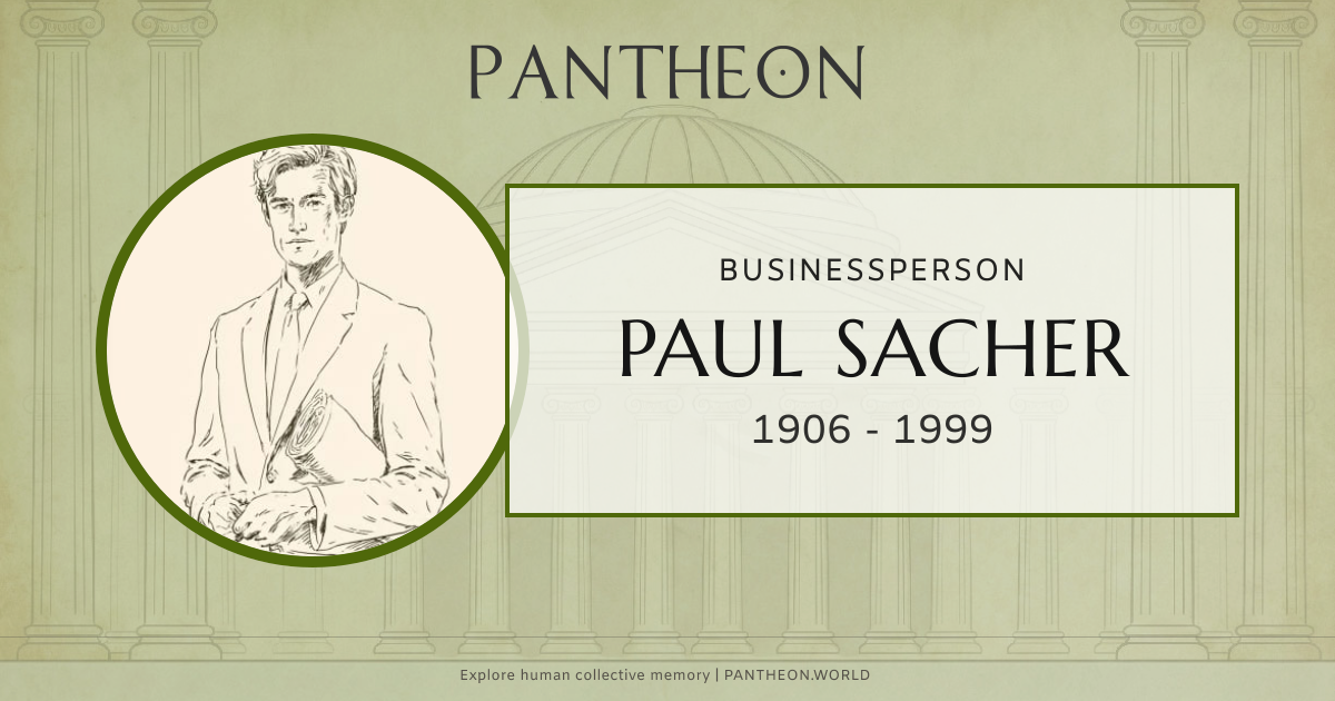 Paul Sacher Biography | Pantheon