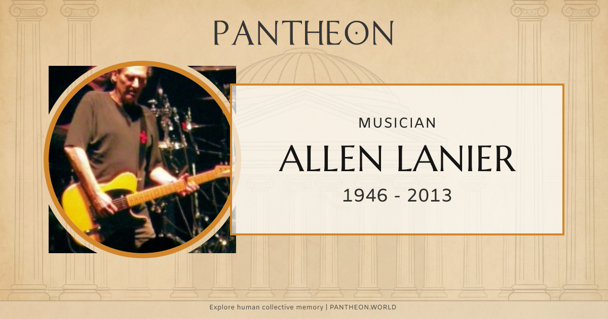 Allen Lanier Biography | Pantheon