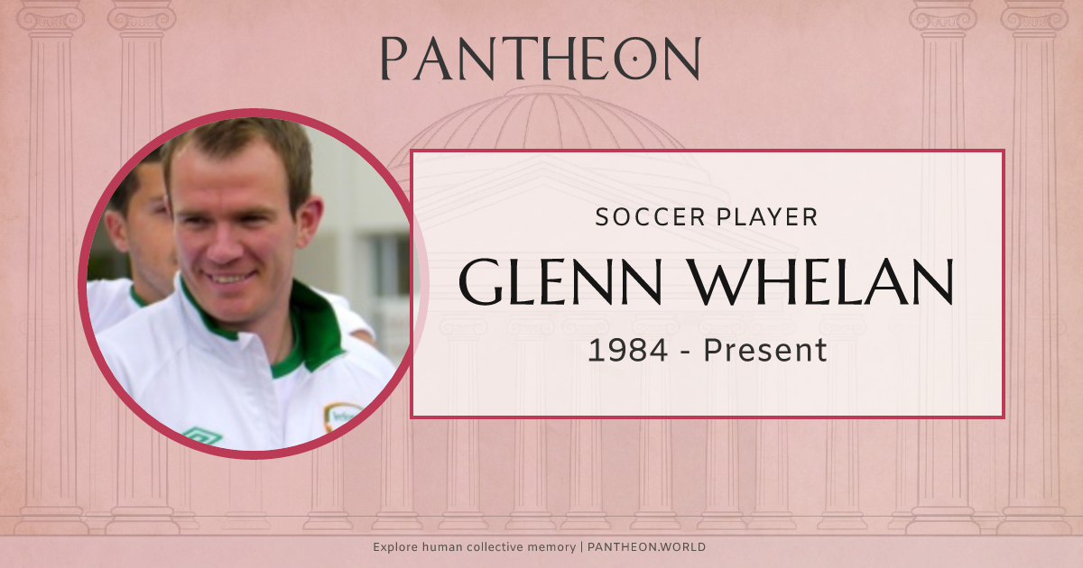 Glenn Whelan Biography | Pantheon