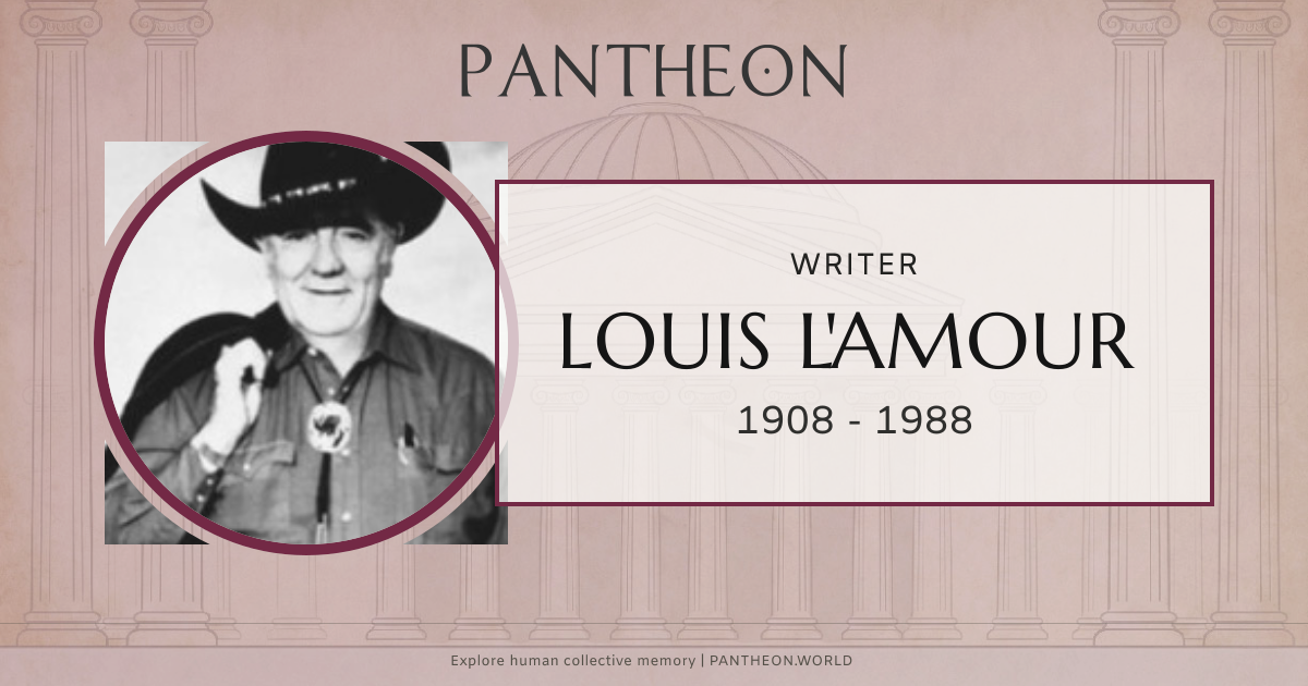 Louis L Amour Biography Pantheon
