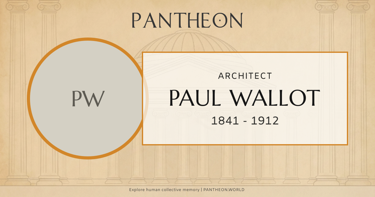 Paul Wallot Biography | Pantheon