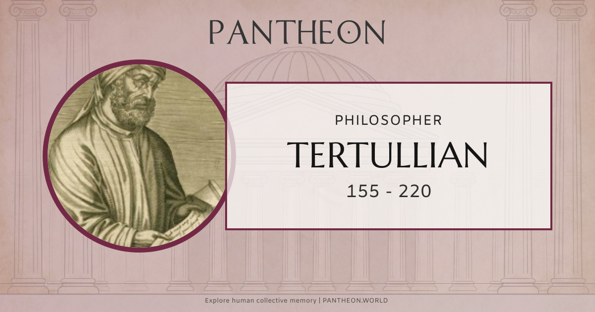 Tertullian Biography | Pantheon