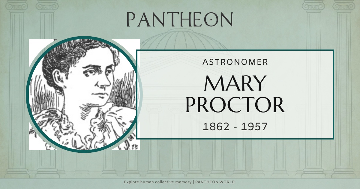 Mary Proctor Biography | Pantheon