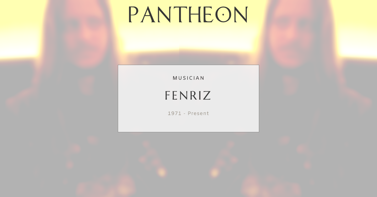 Fenriz Biography | Pantheon