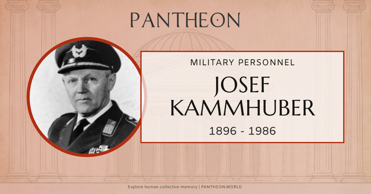 Josef Kammhuber Biography | Pantheon