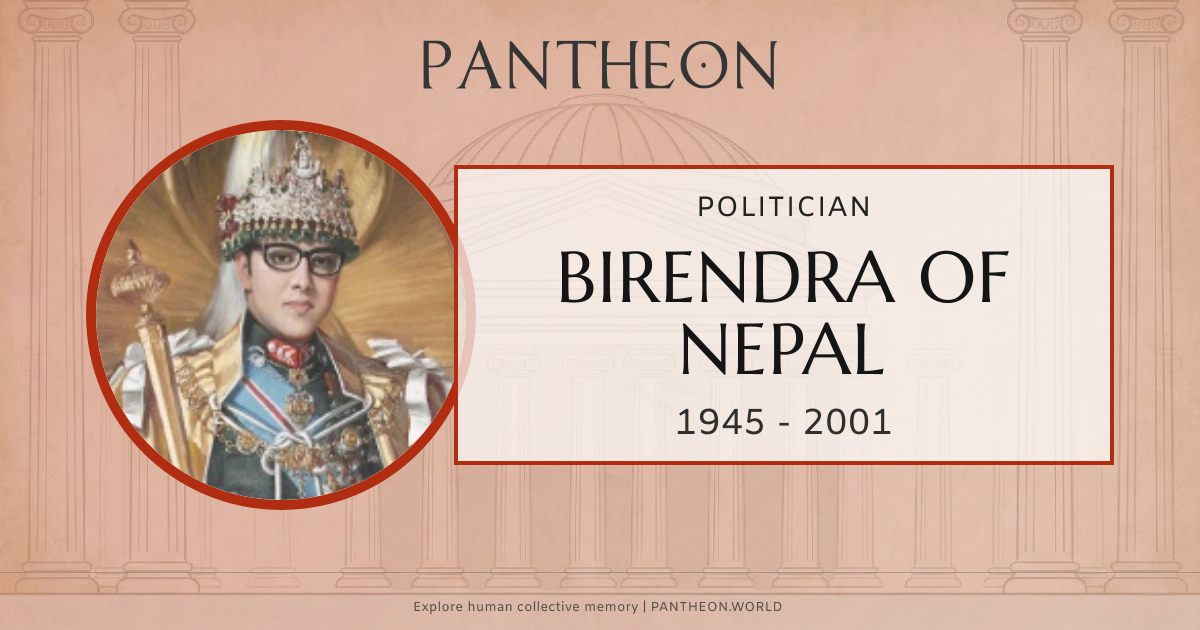 Birendra of Nepal Biography | Pantheon