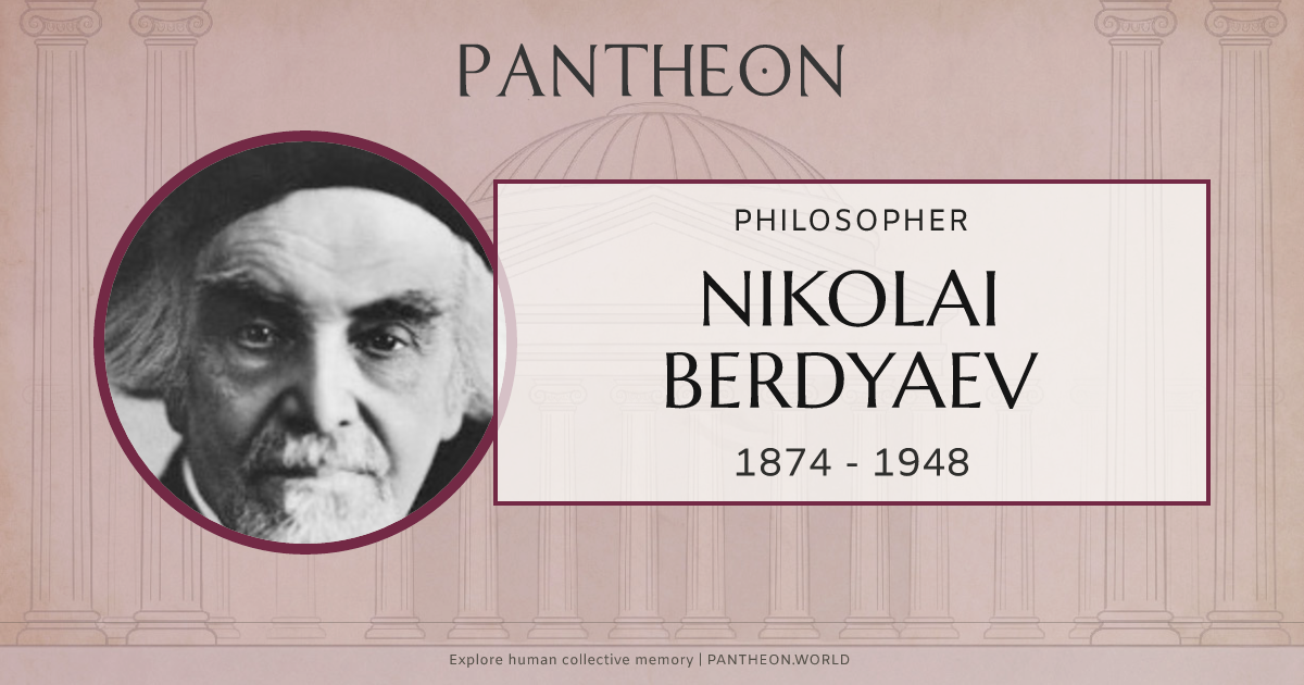 Nikolai Berdyaev Biography | Pantheon