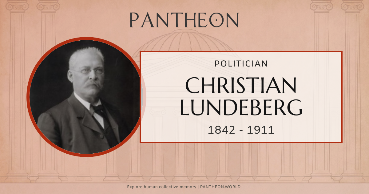 Christian Lundeberg Biography | Pantheon