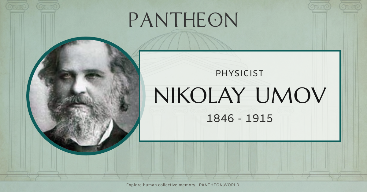 Nikolay Umov Biography | Pantheon