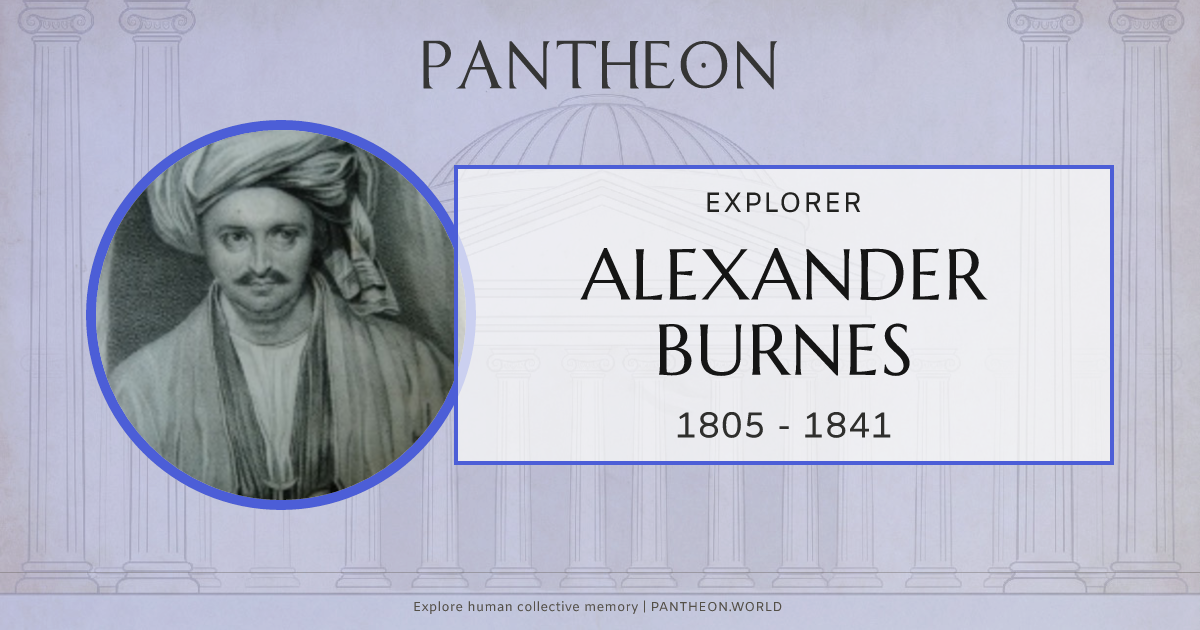 Alexander Burnes Biography | Pantheon