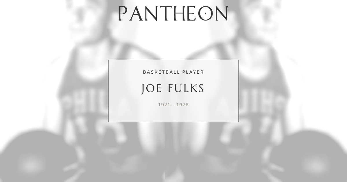 Joe Fulks Biography | Pantheon