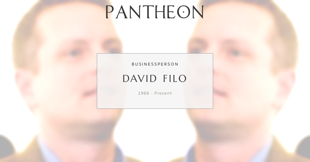 David Filo Biography | Pantheon
