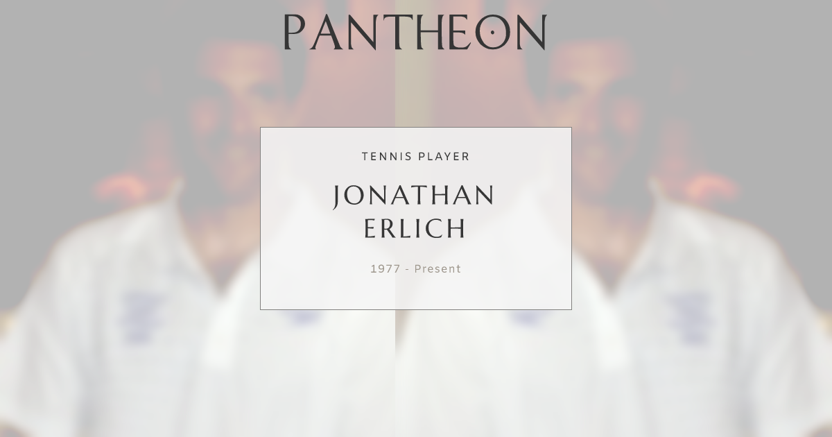 Jonathan Erlich Biography | Pantheon