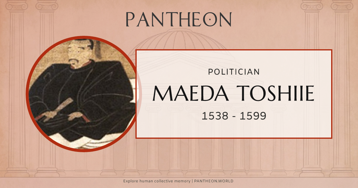 Maeda Toshiie Biography | Pantheon