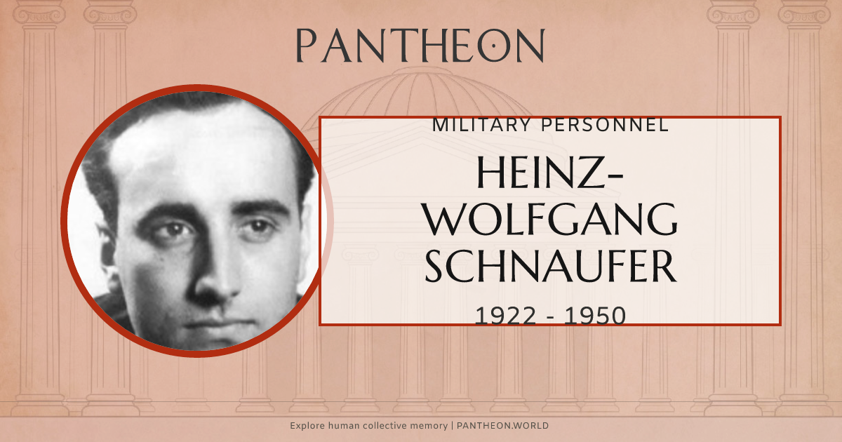 Heinz-Wolfgang Schnaufer Biography | Pantheon
